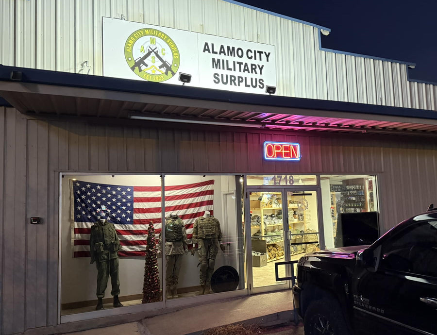 MILITARY SURPLUS- ALAMO CITY MILITARY SURPLUS – Alamo City Military Surplus