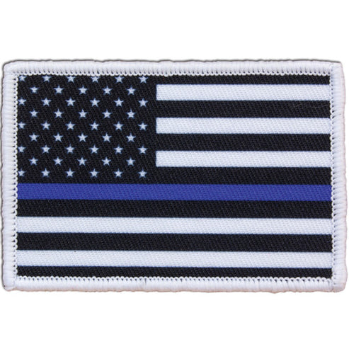 Morale Patch - Thin Blue Line Flag – Alamo City Military Surplus