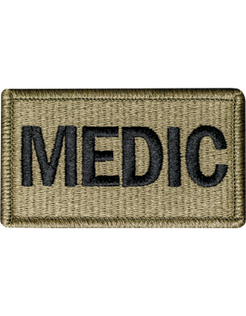 MEDIC Scorpion Army Patch with Fastener – Alamo City Military Surplus