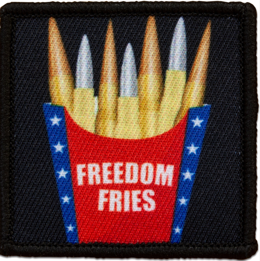 Morale Patch - Freedom Fries – Alamo City Military Surplus