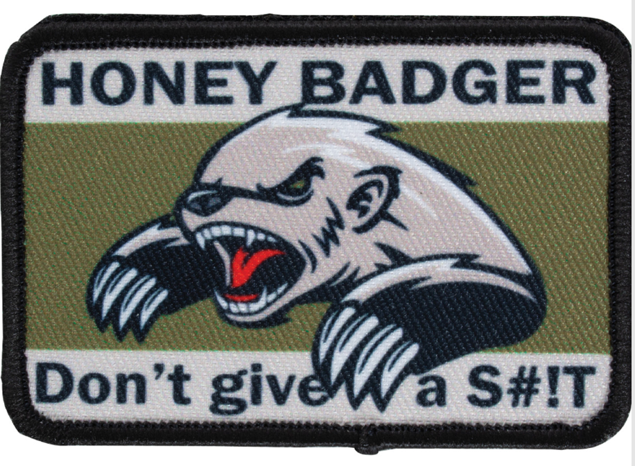 Morale Patch - Honey Badger – Alamo City Military Surplus
